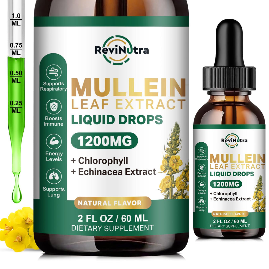 mullein drops for lung health