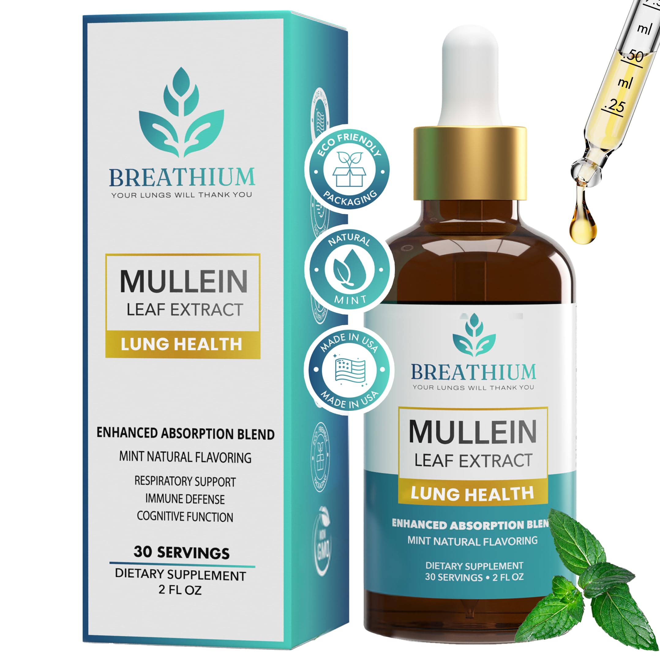 mullein drops for lung health