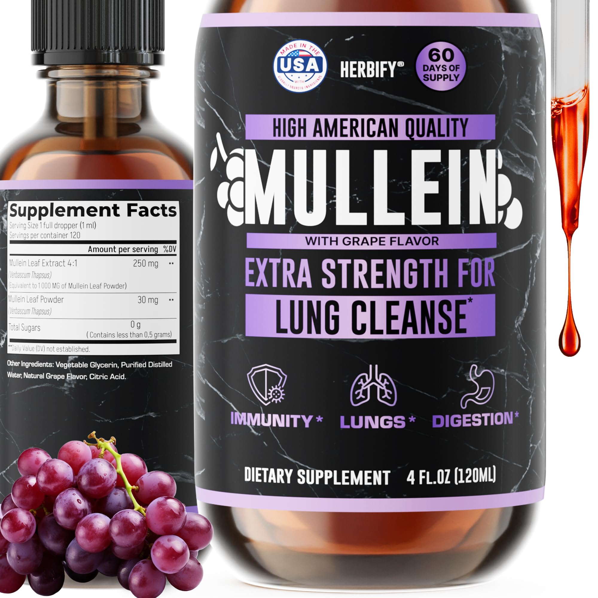 mullein drops for lung health