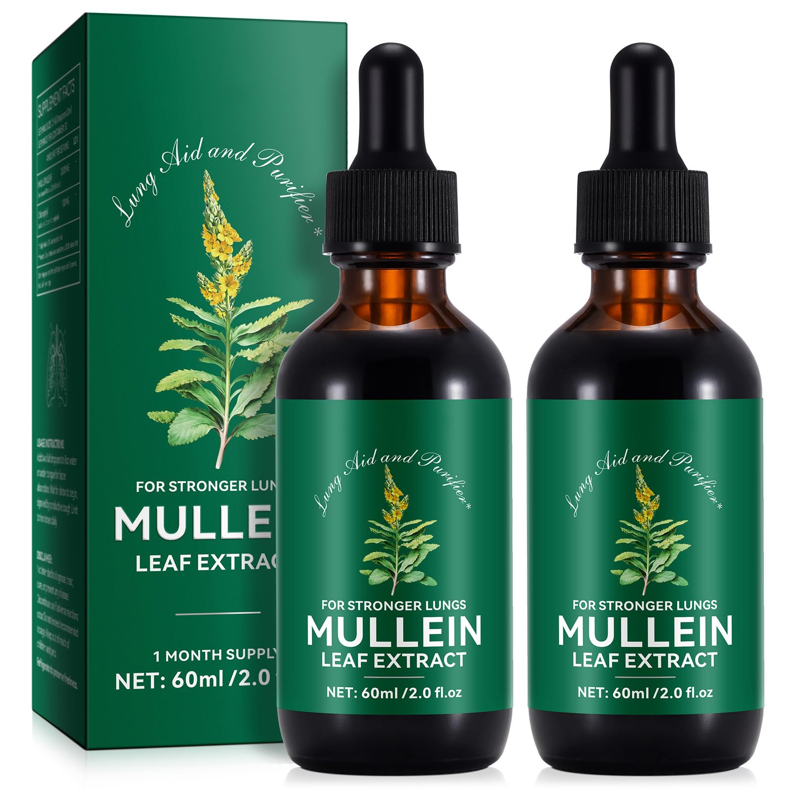 mullein drops for lung health