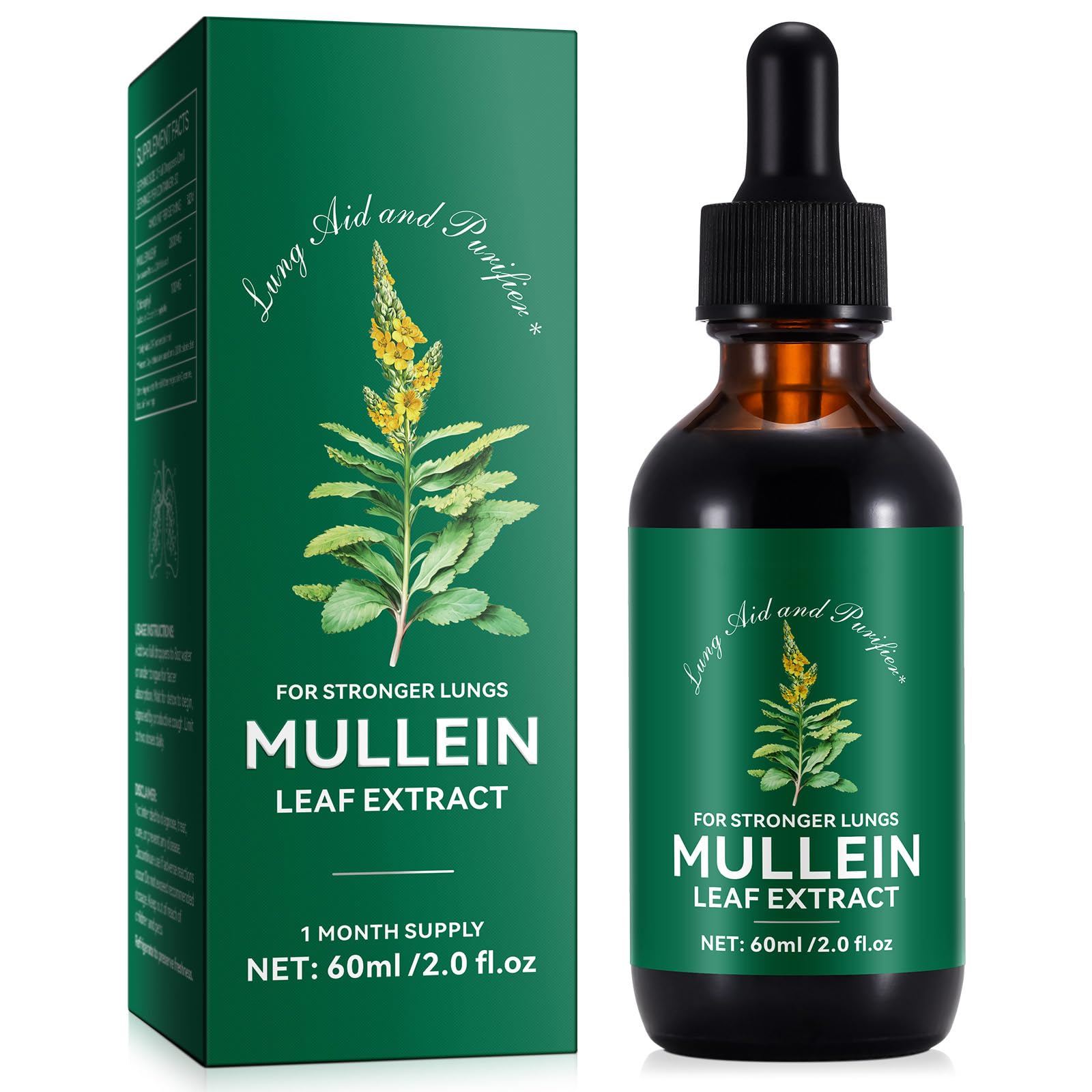 mullein drops for lung health