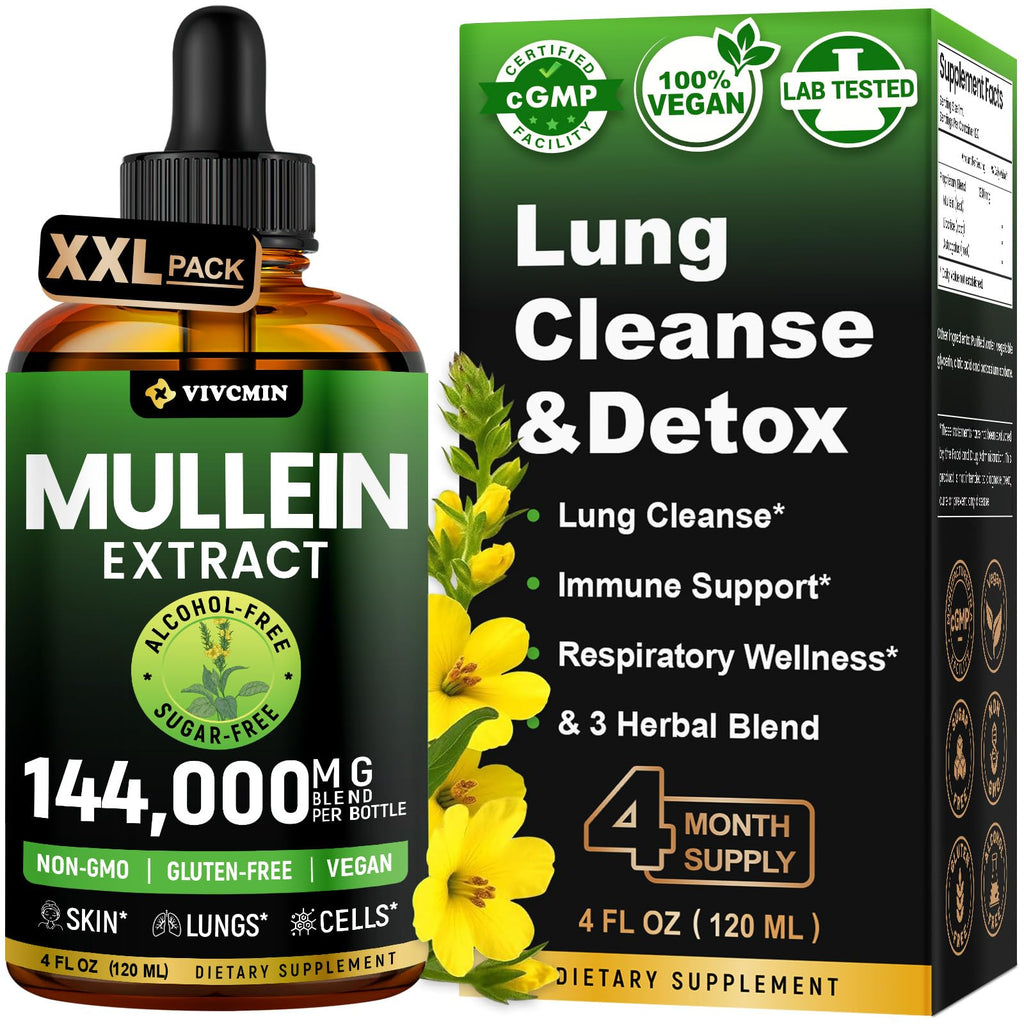 mullein drops for lung health