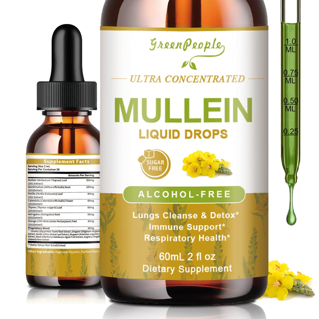 mullein drops for lung health