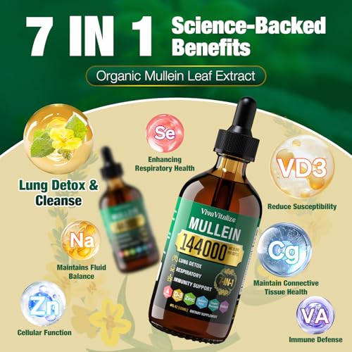 mullein drops for lung support