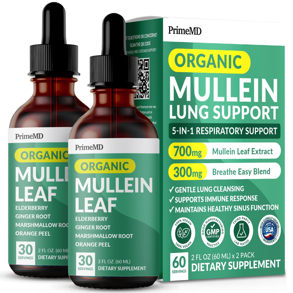 mullein drops for lung support