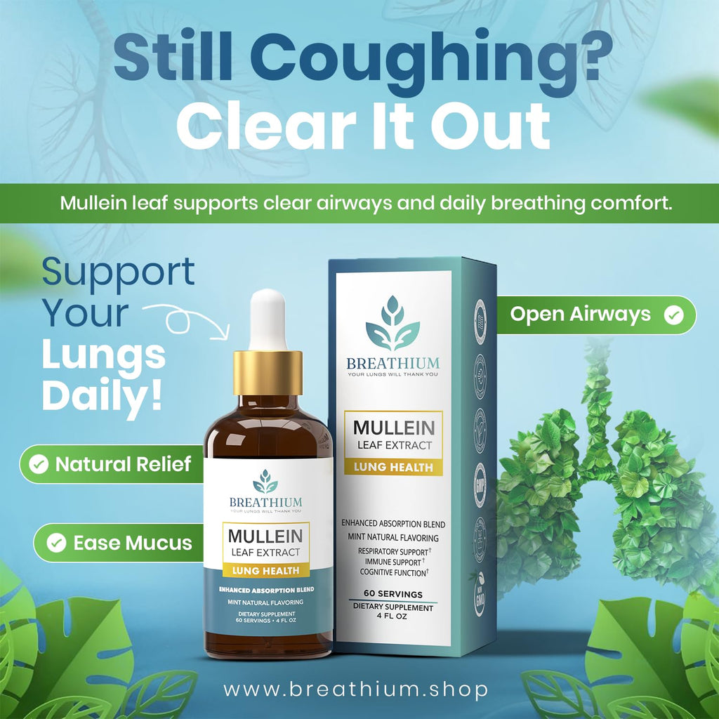 mullein drops for mucus relief