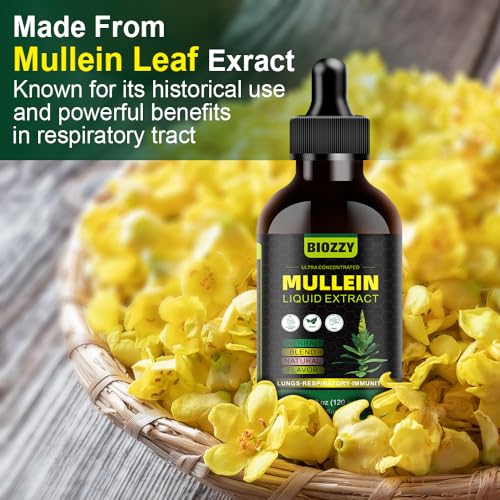 mullein drops for respiratory comfort