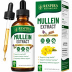 Mullein drops for respiratory health