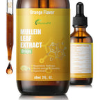 Mullein drops for respiratory health