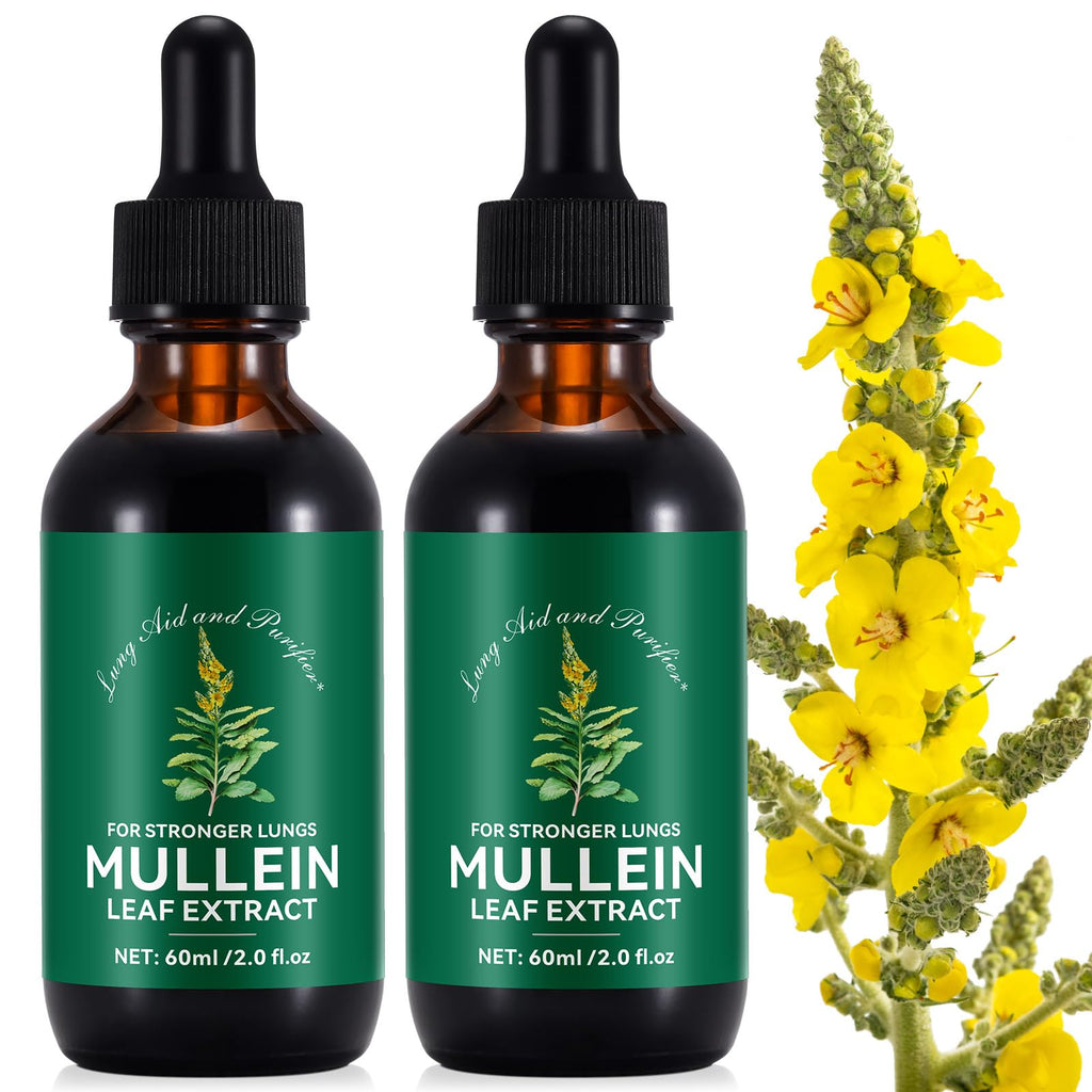 mullein drops for respiratory health