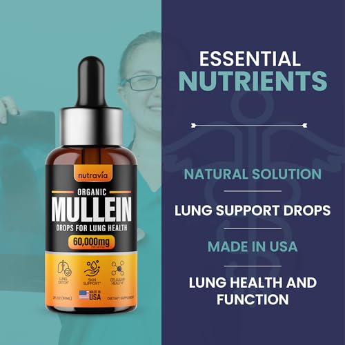 mullein drops for respiratory support