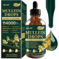 Mullein drops for respiratory support