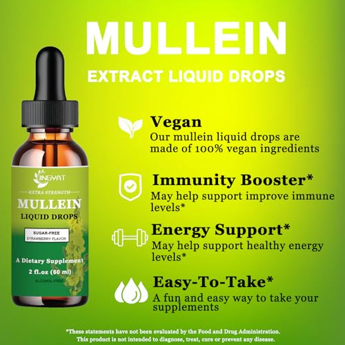 mullein drops for respiratory support