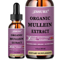 Mullein drops for respiratory support