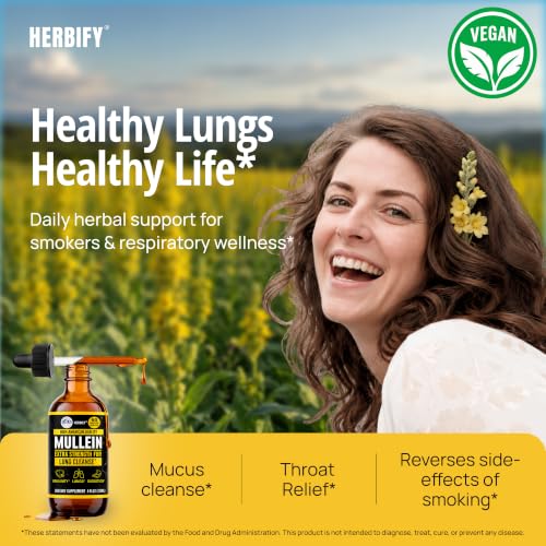mullein drops for smokers' relief
