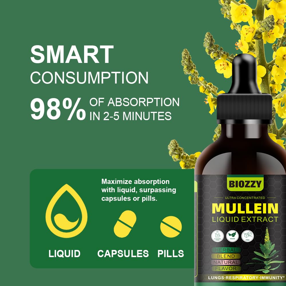 mullein drops for soothing coughs