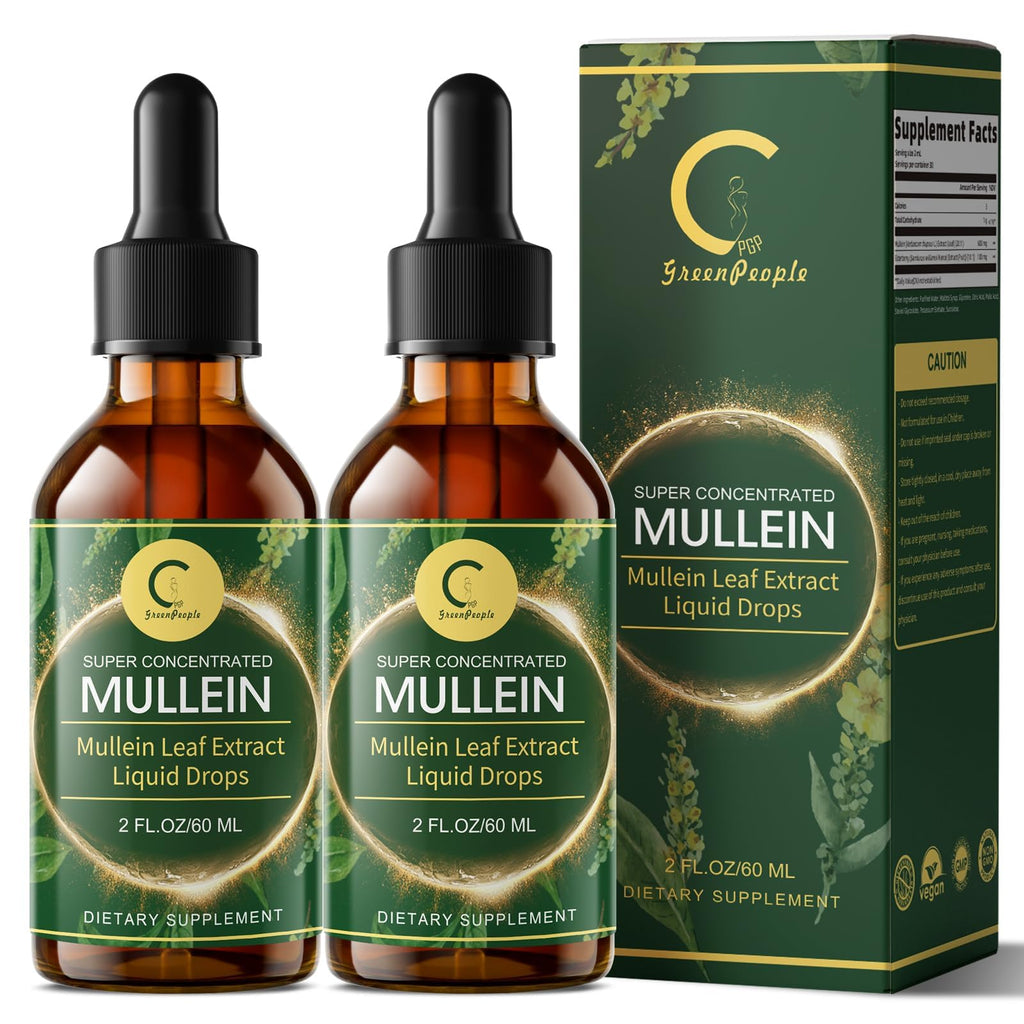 mullein drops with elderberry benefits