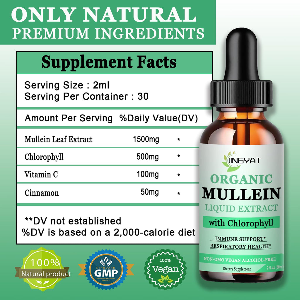 mullein drops with vitamin C