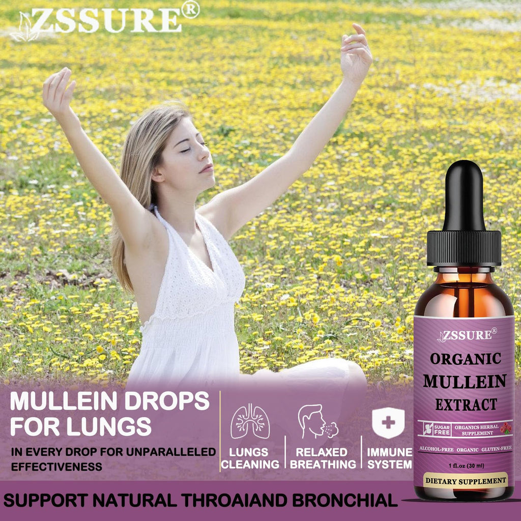 Mullein extract for better breathing