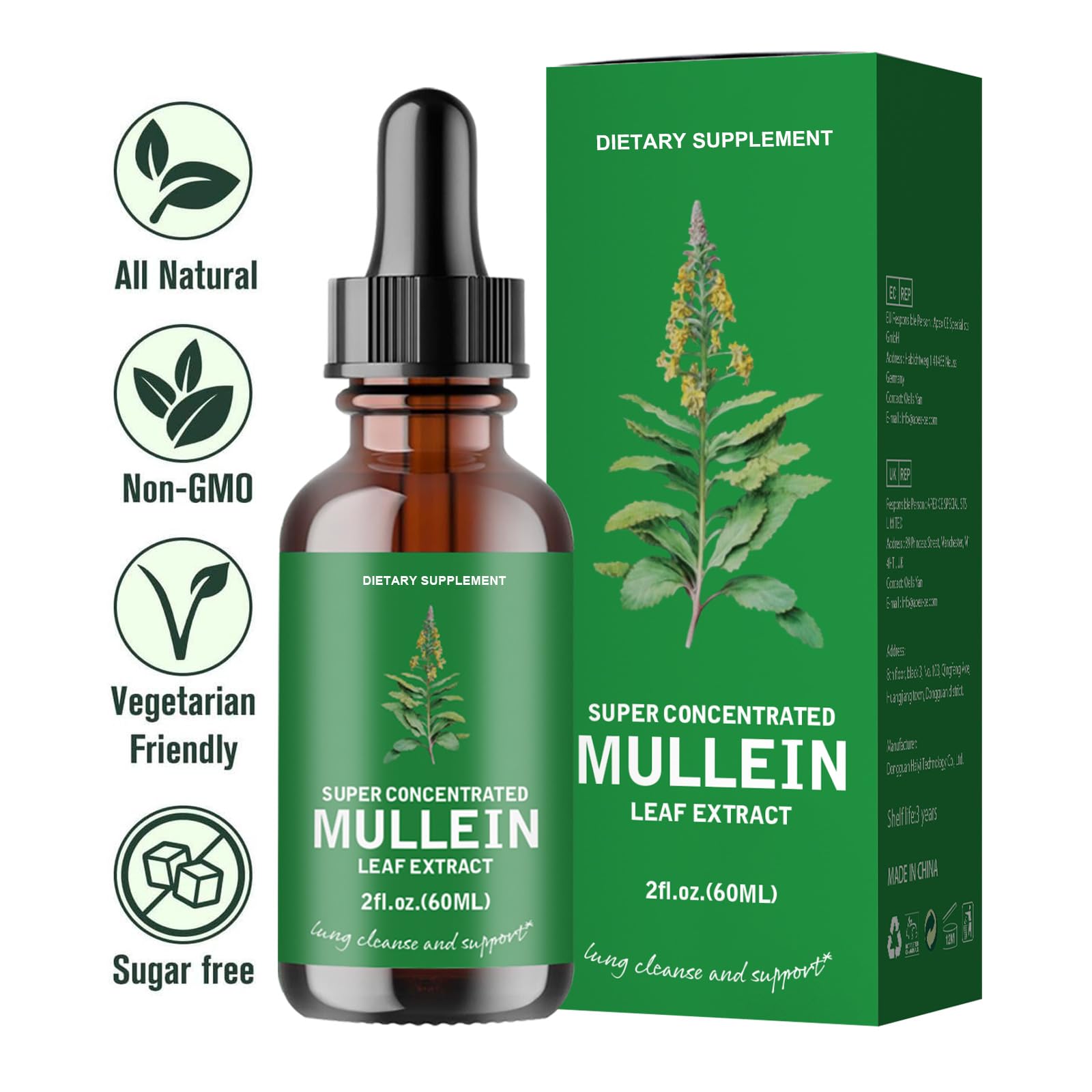 mullein extract for better breathing