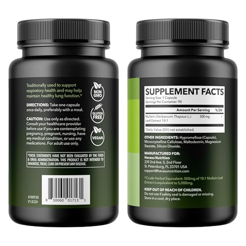 mullein extract for herbal remedies