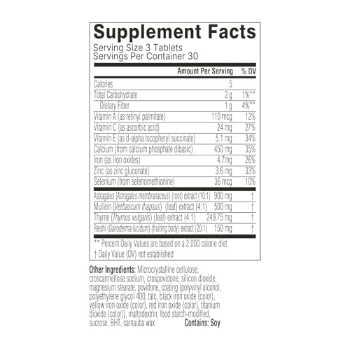 Mullein extract for immune boost
