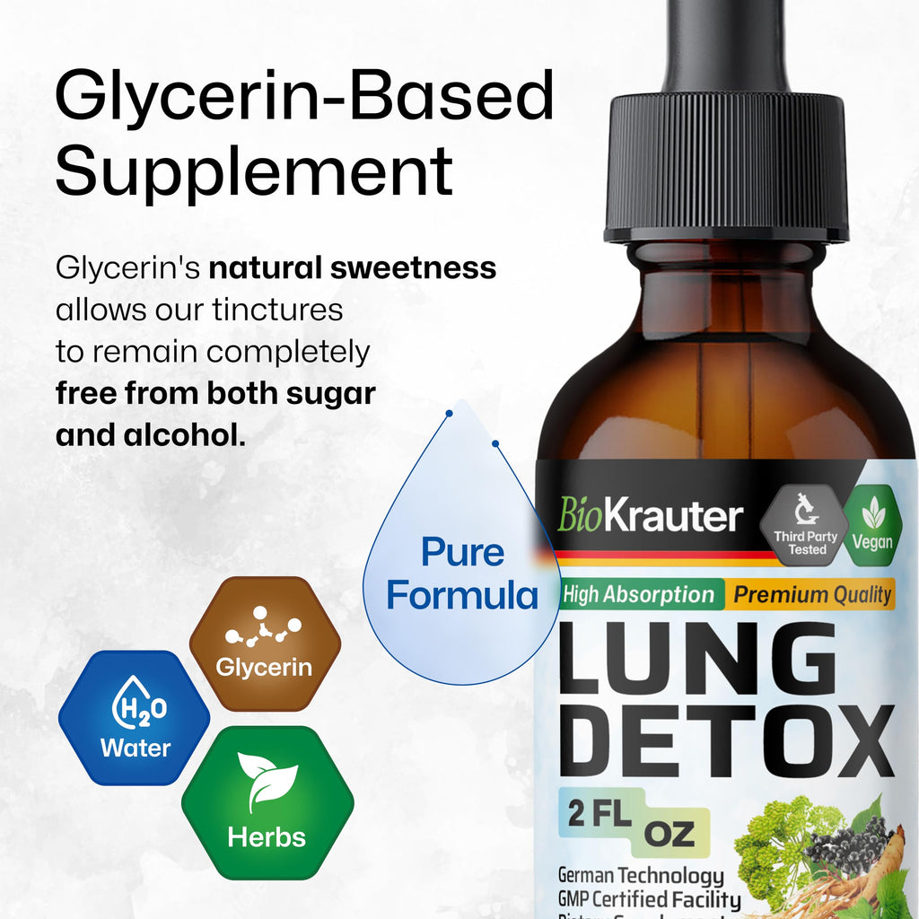 Mullein extract for lung function