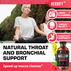Mullein extract for lung support