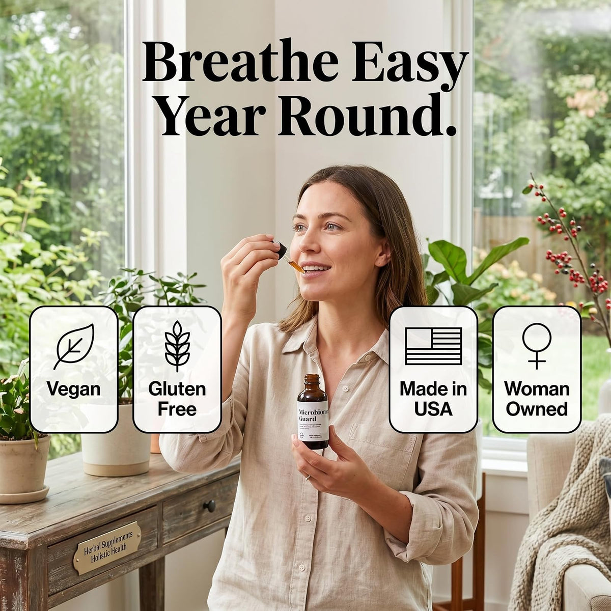 Mullein extract for respiratory health