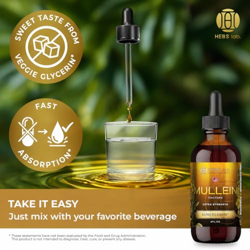 mullein extract for soothing respiratory issues
