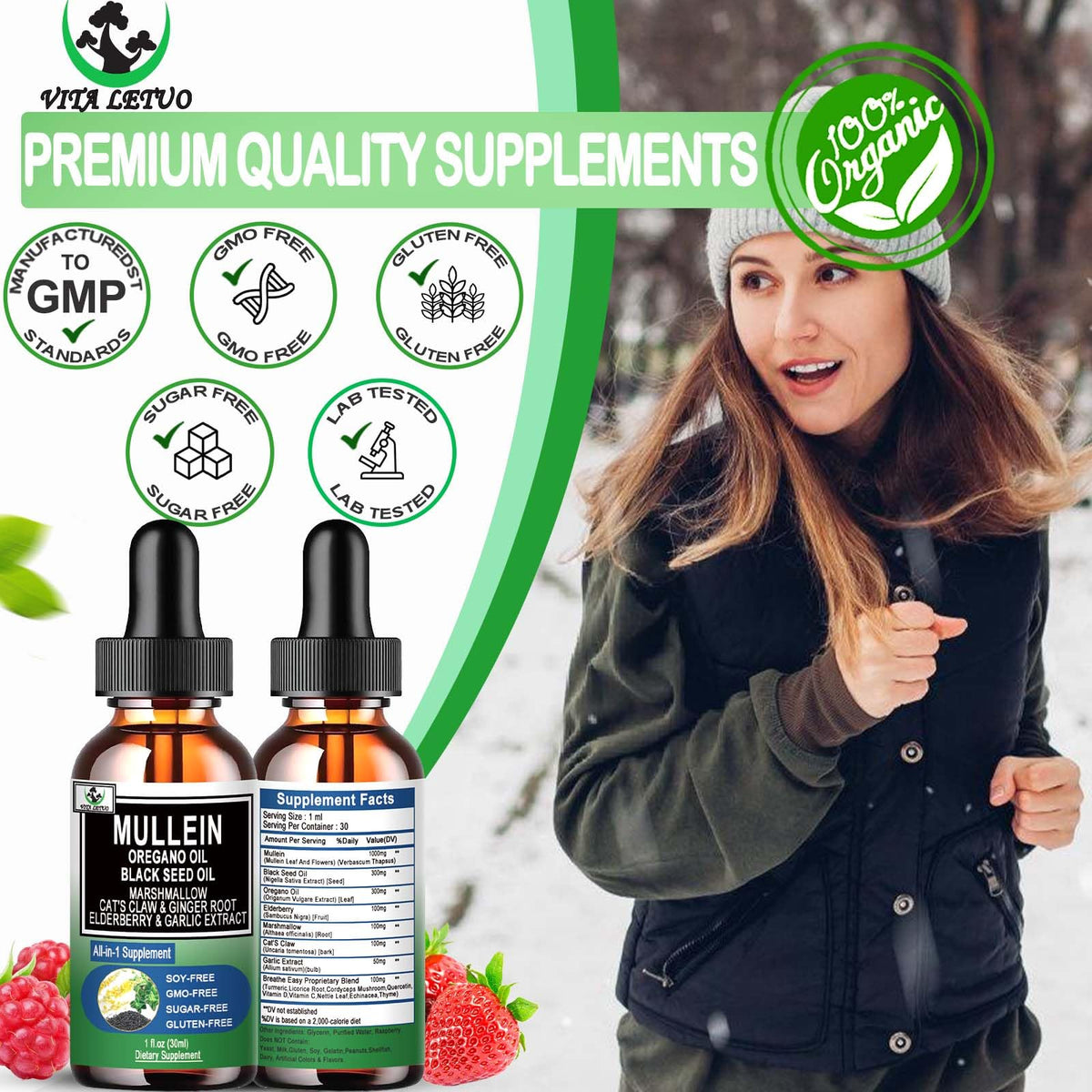 Mullein extract for wellness