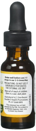 Mullein garlic oil for ear health