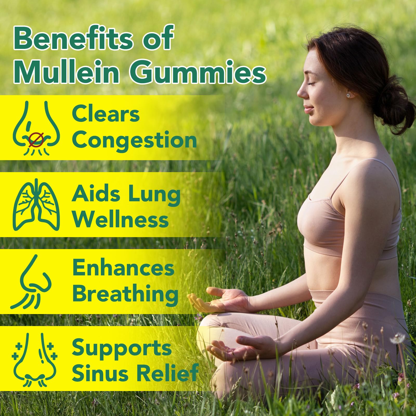 Mullein gummies for easy digestion