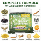 Mullein Gummies for easy throat relief