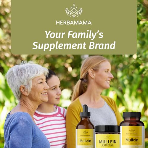 Mullein gummies for enhanced lung function