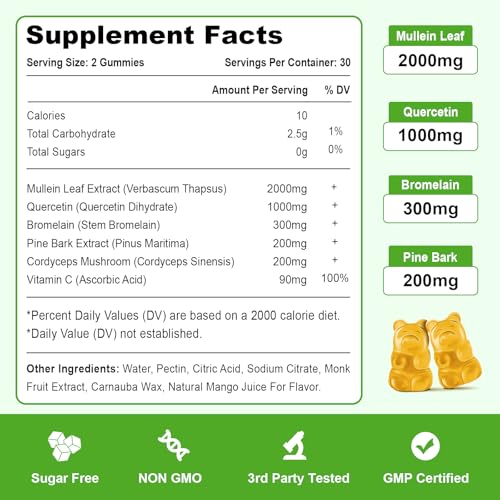 mullein gummies for everyday vitality