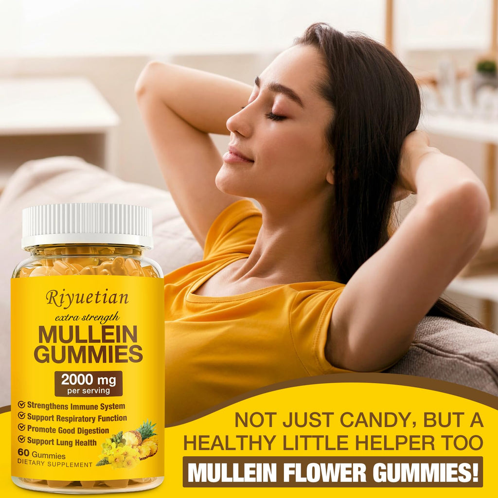 Mullein gummies for holistic health