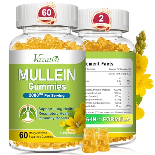 mullein gummies for lung health
