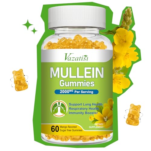 mullein gummies for lung support