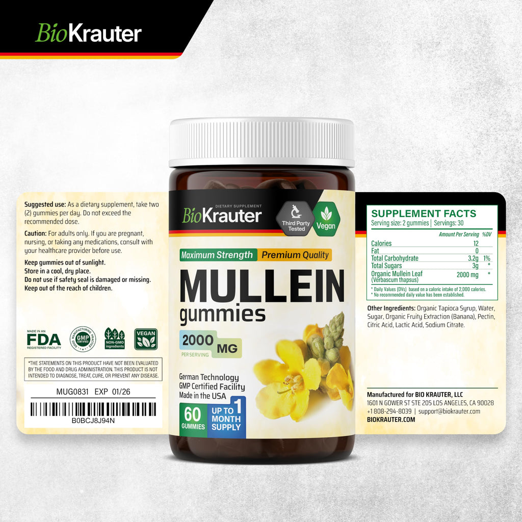 mullein gummies for natural relief