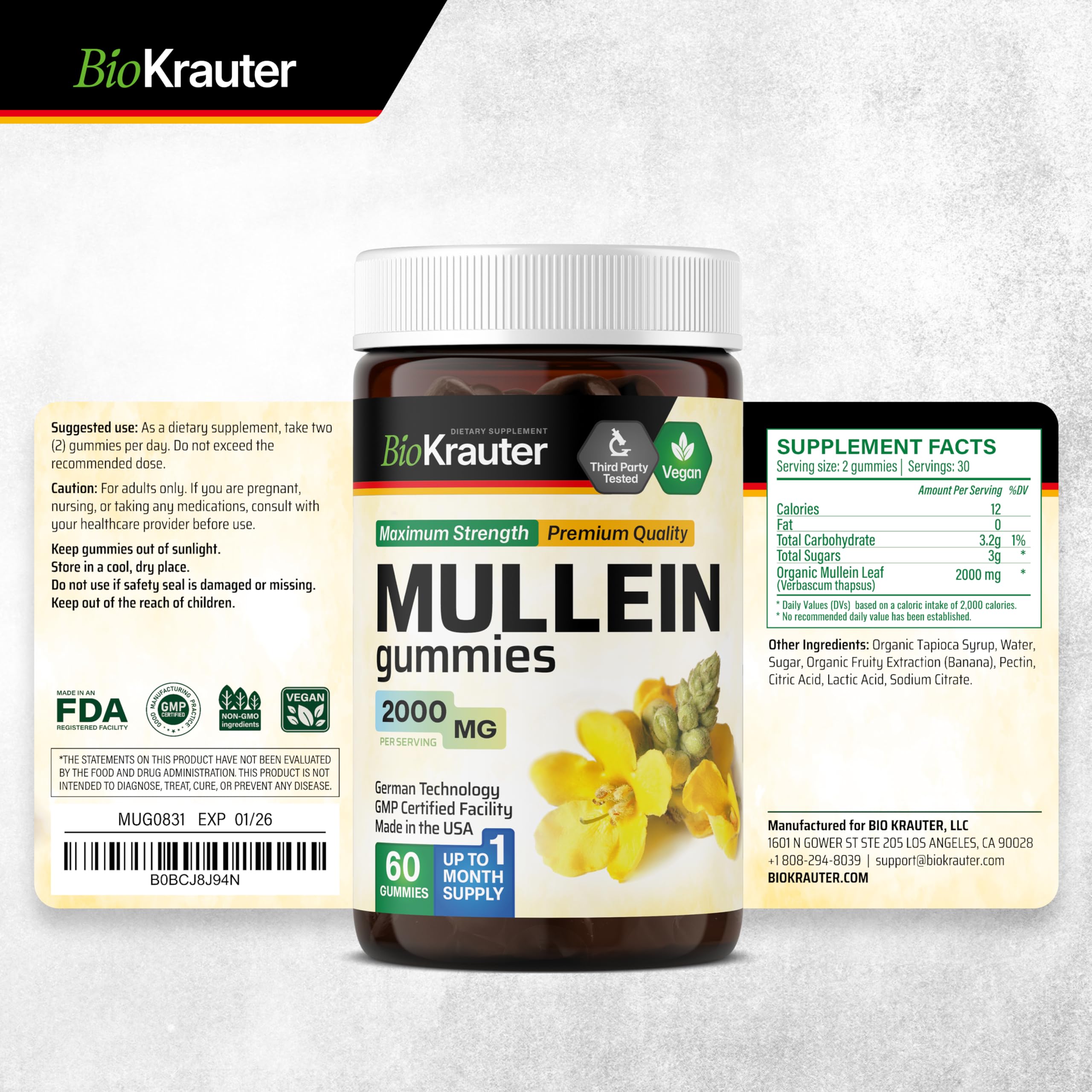 mullein gummies for natural relief