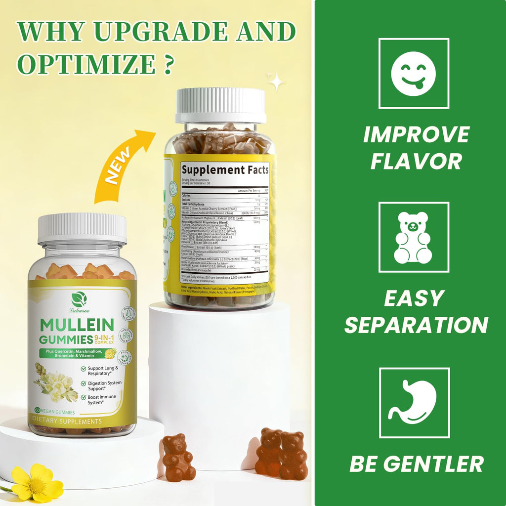 mullein gummies for overall wellness
