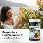 mullein gummies for respiratory health