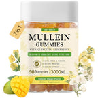 Mullein gummies for respiratory support