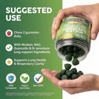Mullein Gummies with natural herbal ingredients