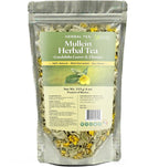 Mullein herbal tea for respiratory health