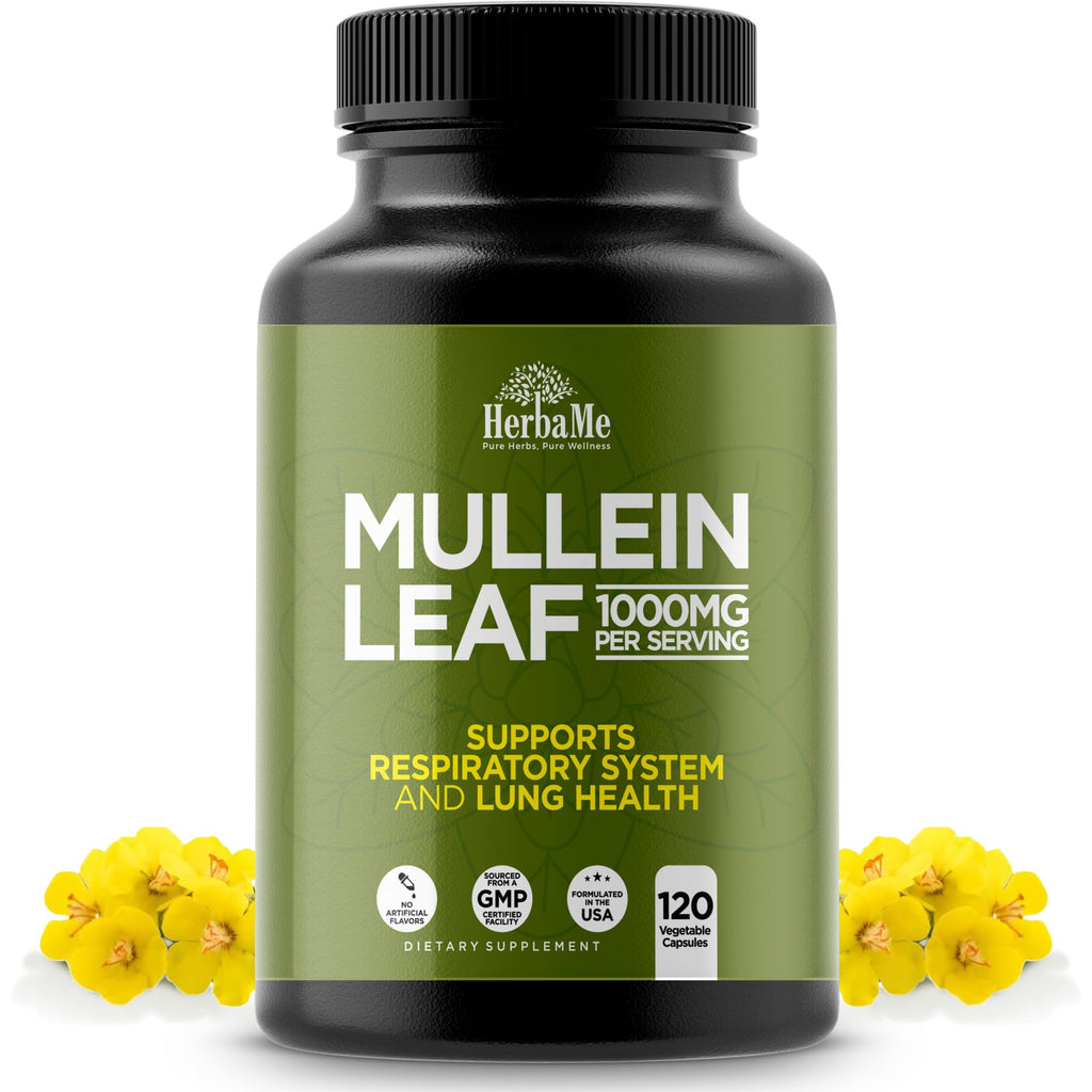 mullein leaf capsules for lung health