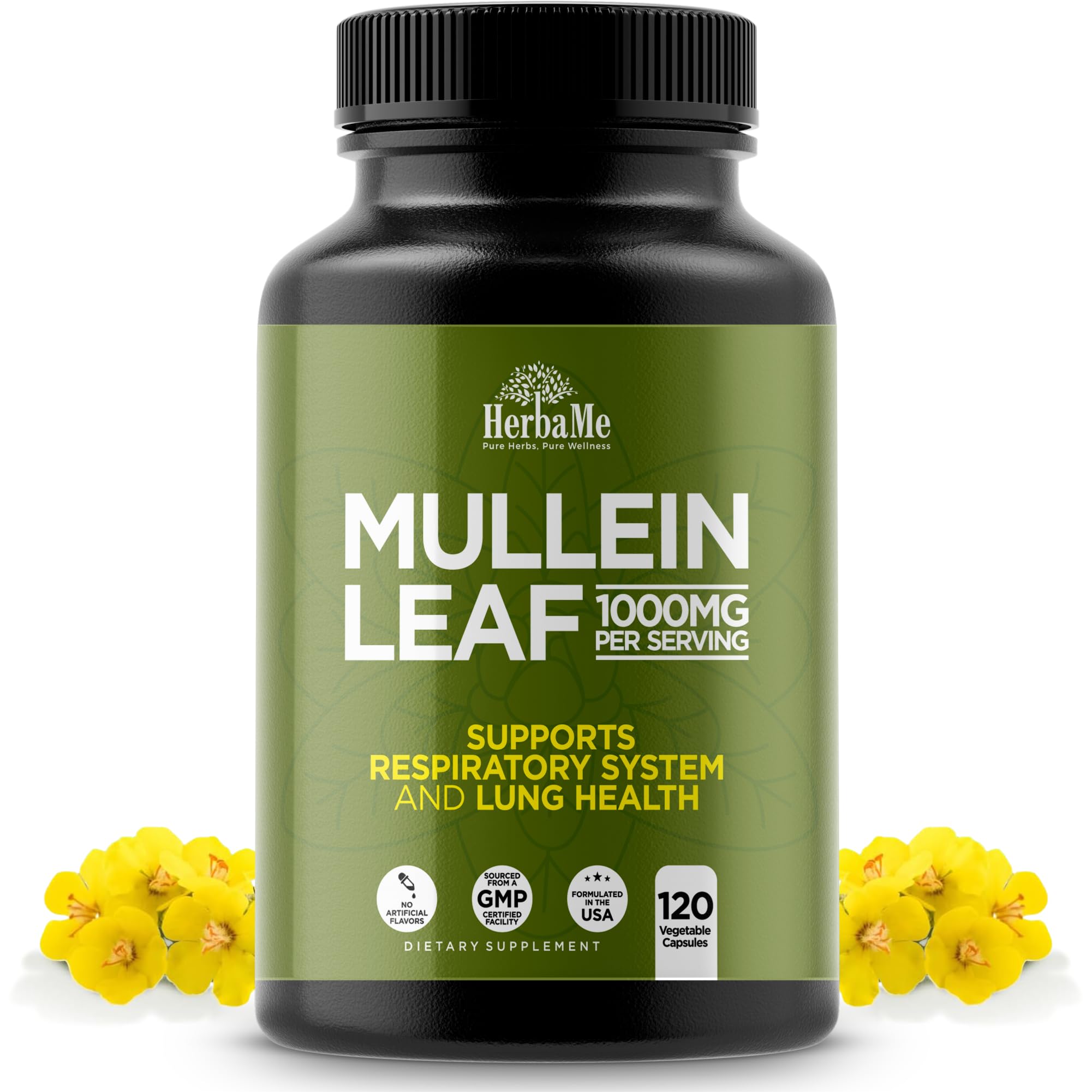 mullein leaf capsules for lung health