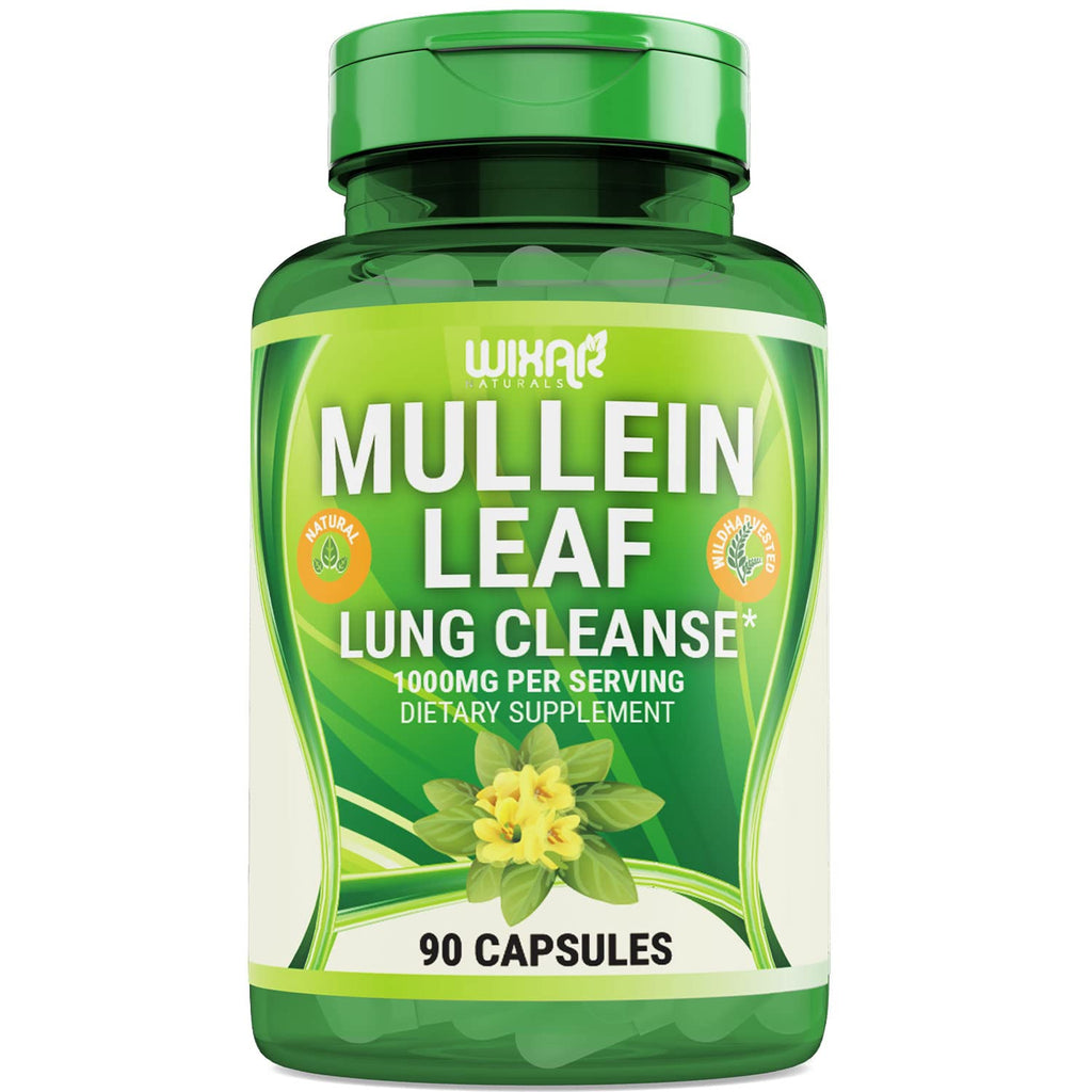 mullein leaf capsules for lung health