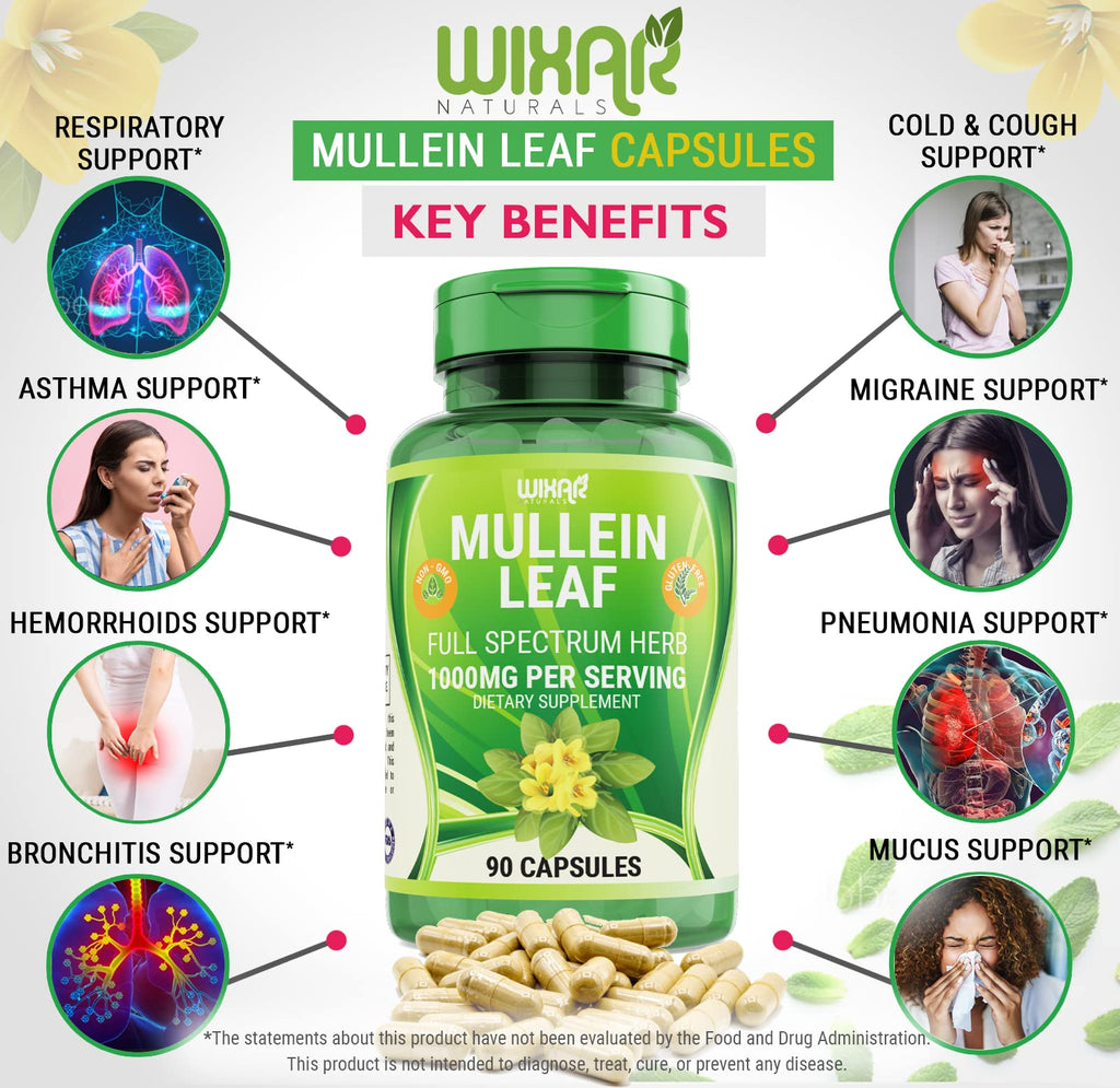 mullein leaf capsules for smokers